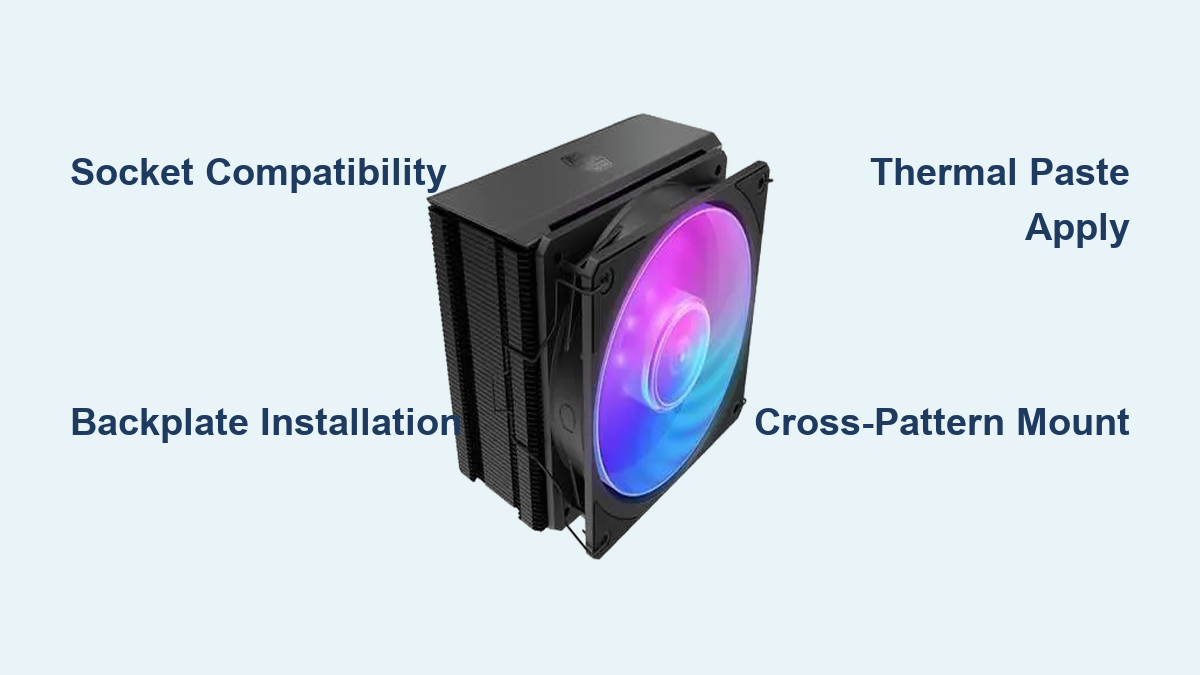 Cooler Master Hyper 212 Installation Guide